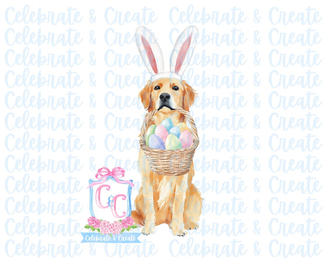 Golden Retriever Watercolor Dog Puppy PNG Clip Art Clipart ...