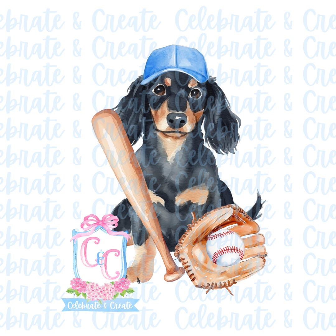 Dachshund Watercolor PNG Clipart Clip Art Baseball Dog Dogs Puppy ...