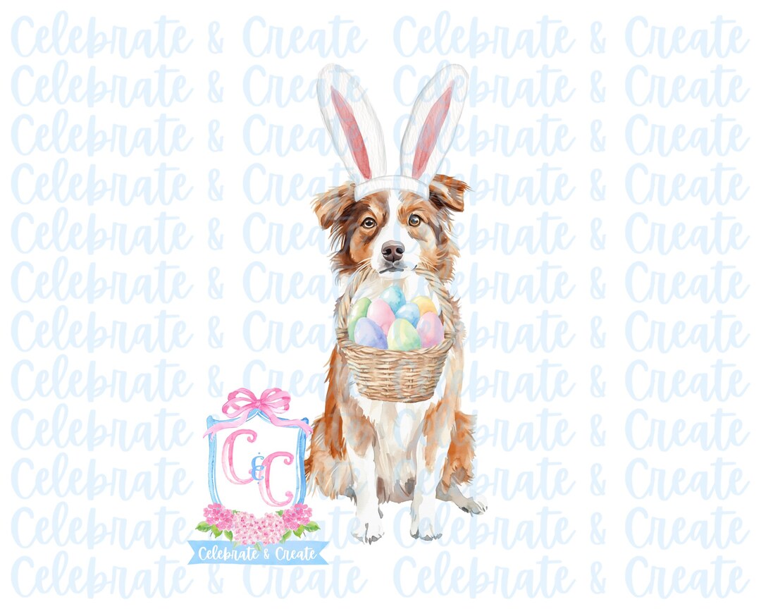 Australian Shepherd Watercolor Dog Puppy PNG Clip Art Clipart ...