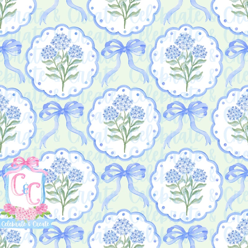 Preppy Floral Wallpaper - Etsy