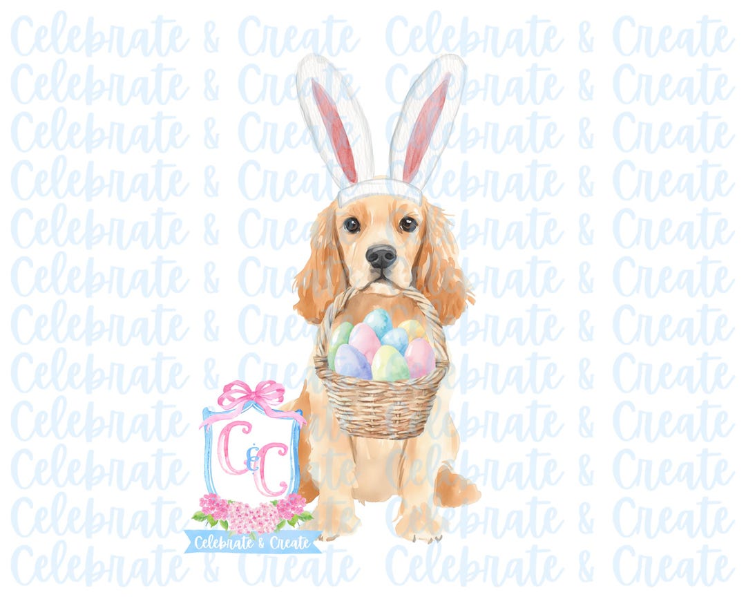 Cocker Spaniel Watercolor Dog Puppy PNG Clip Art Clipart ...