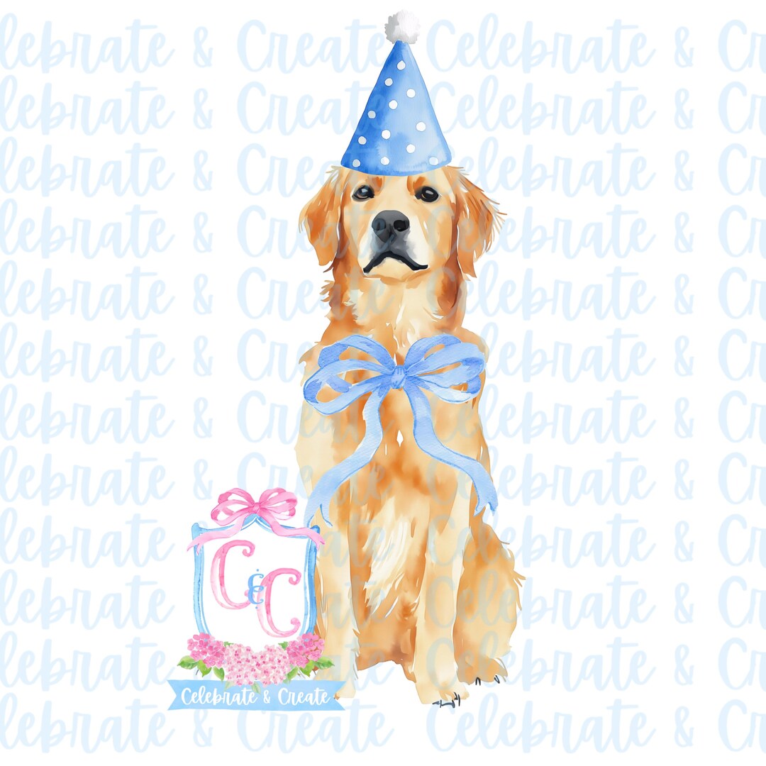 Golden Retriever Watercolor Dog Puppy PNG Clip Art Clipart ...