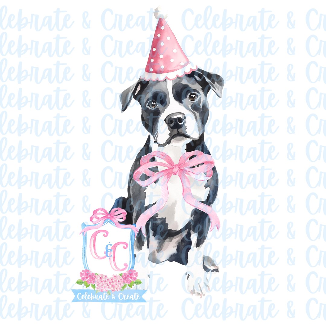 Pitbull Pit Bull Bully (2) Watercolor Dog Puppy PNG Clip Art Clipart ...