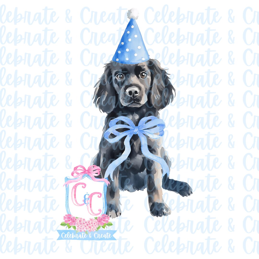 Boykin Spaniel (2) Watercolor Dog Puppy PNG Clip Art Clipart ...