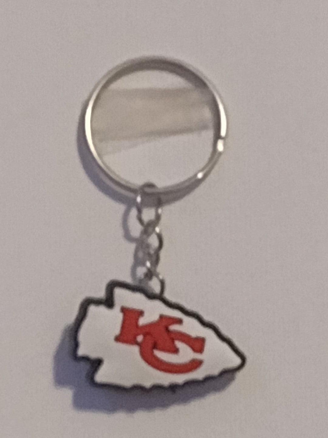 Kansas City Chiefs Official Logo Key Chain - Etsy