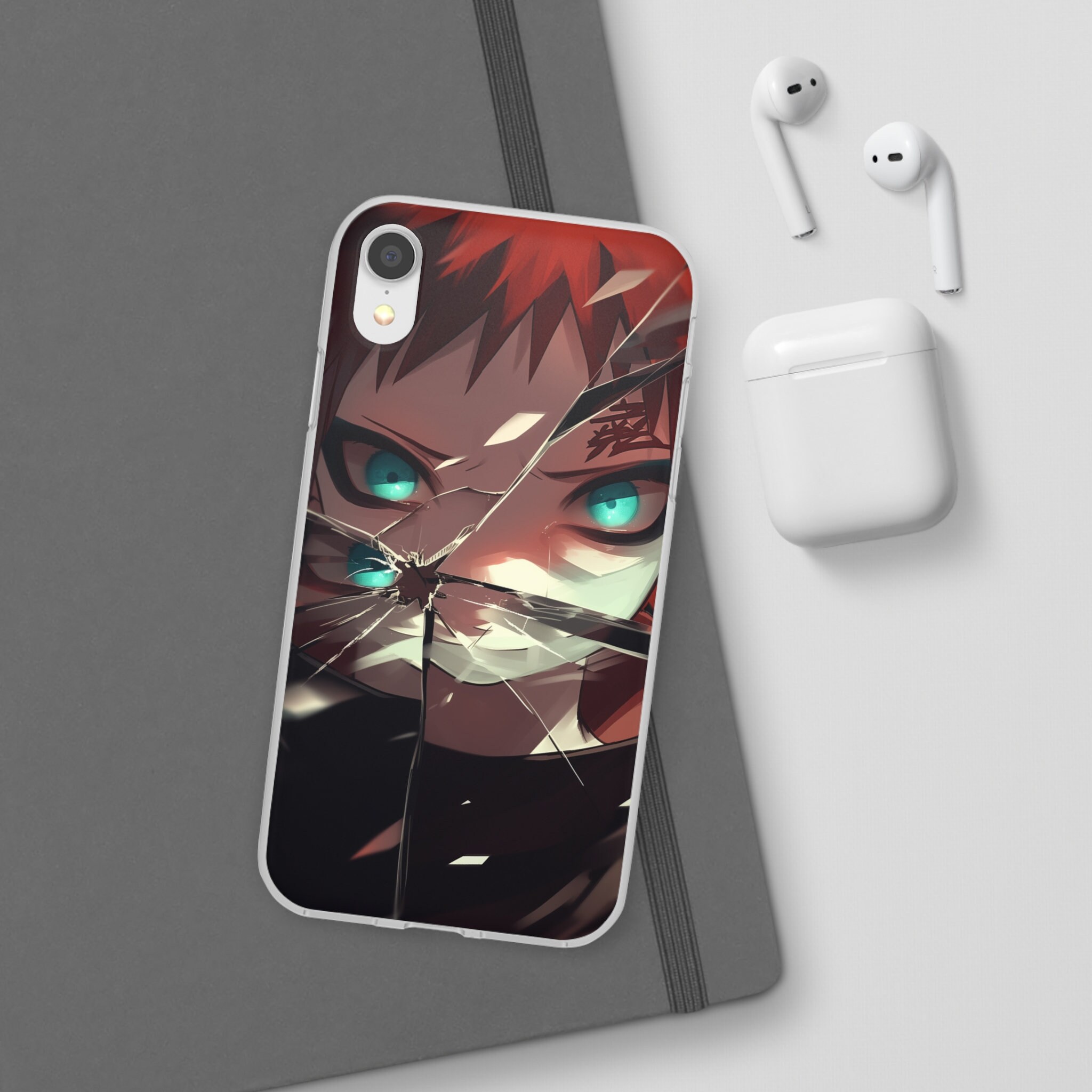 Flexi Cases,naruto,gaara,protection,manga,unique,design,fine Art,gift ...