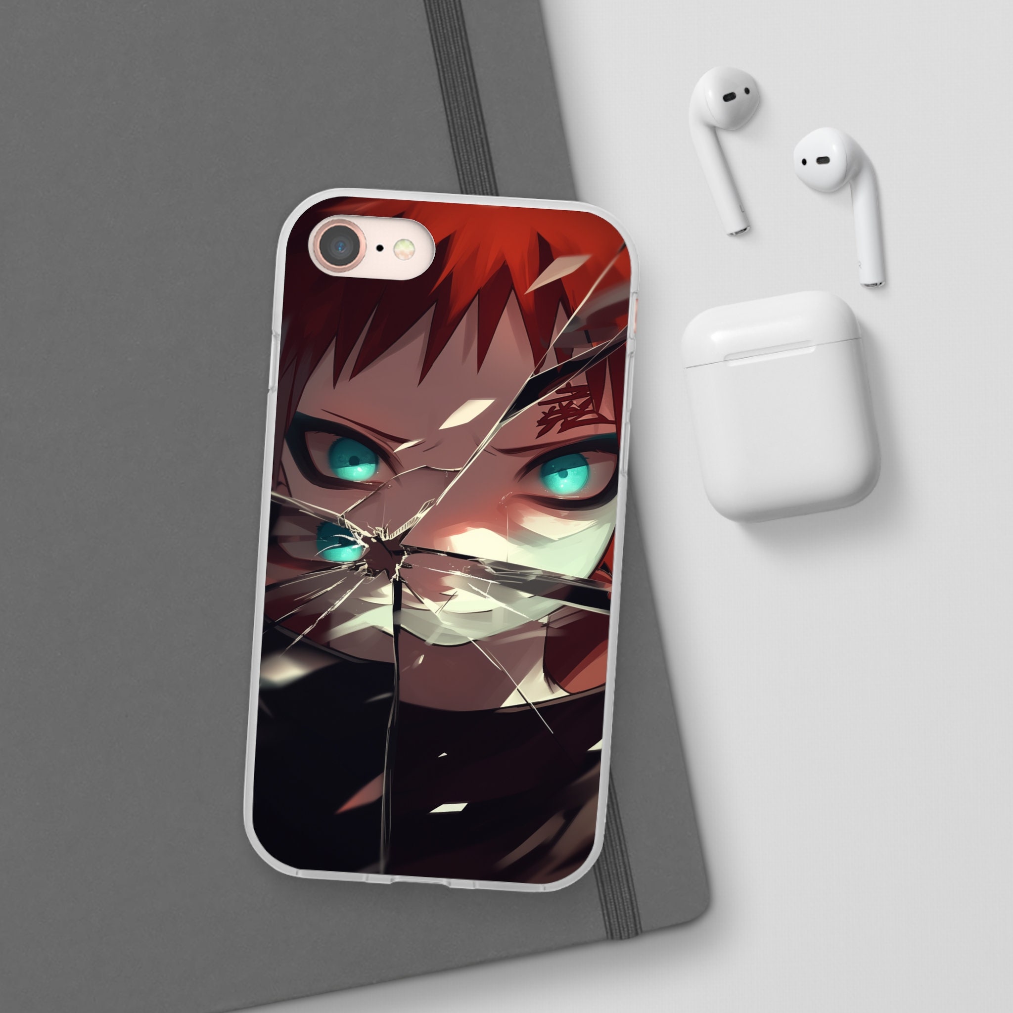 Flexi Cases,naruto,gaara,protection,manga,unique,design,fine Art,gift ...