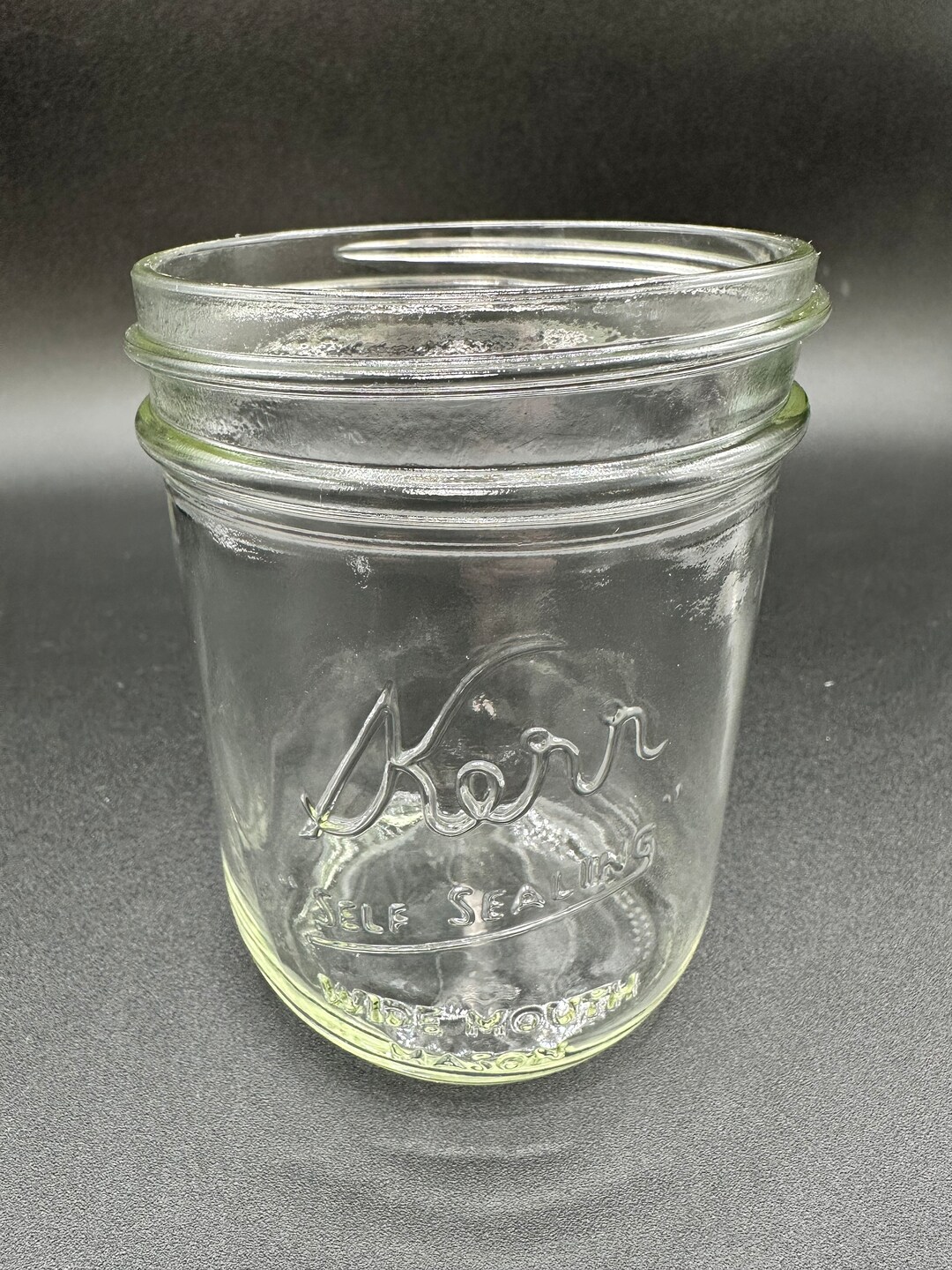 Vintage Kerr self Sealing Wide Mouth Mason Jar. Vintage Canning Jar ...