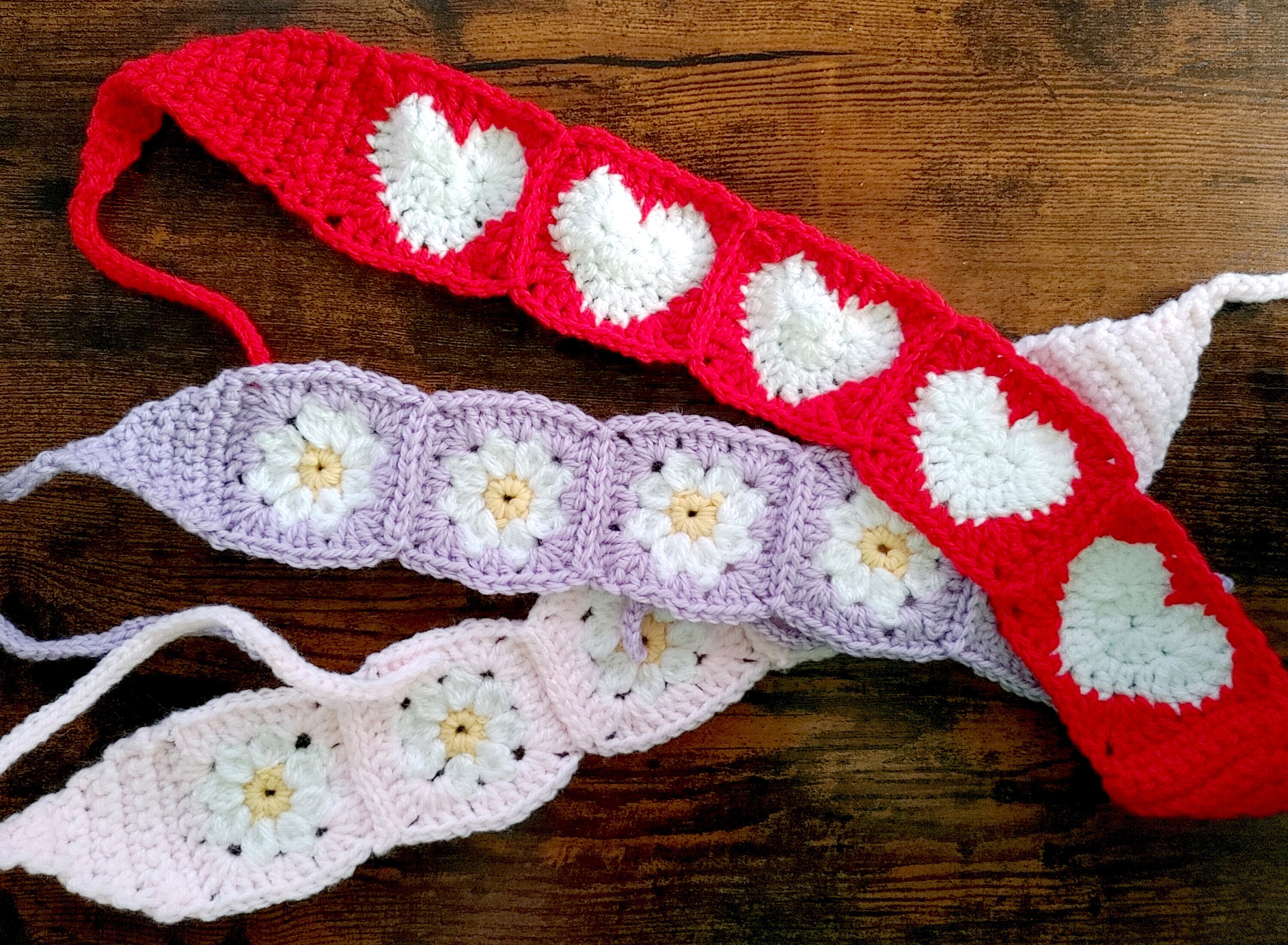 Granny Square Headbands - Etsy