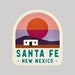 Santa Fe, New Mexico Sticker, 2.68x3 In. - Etsy