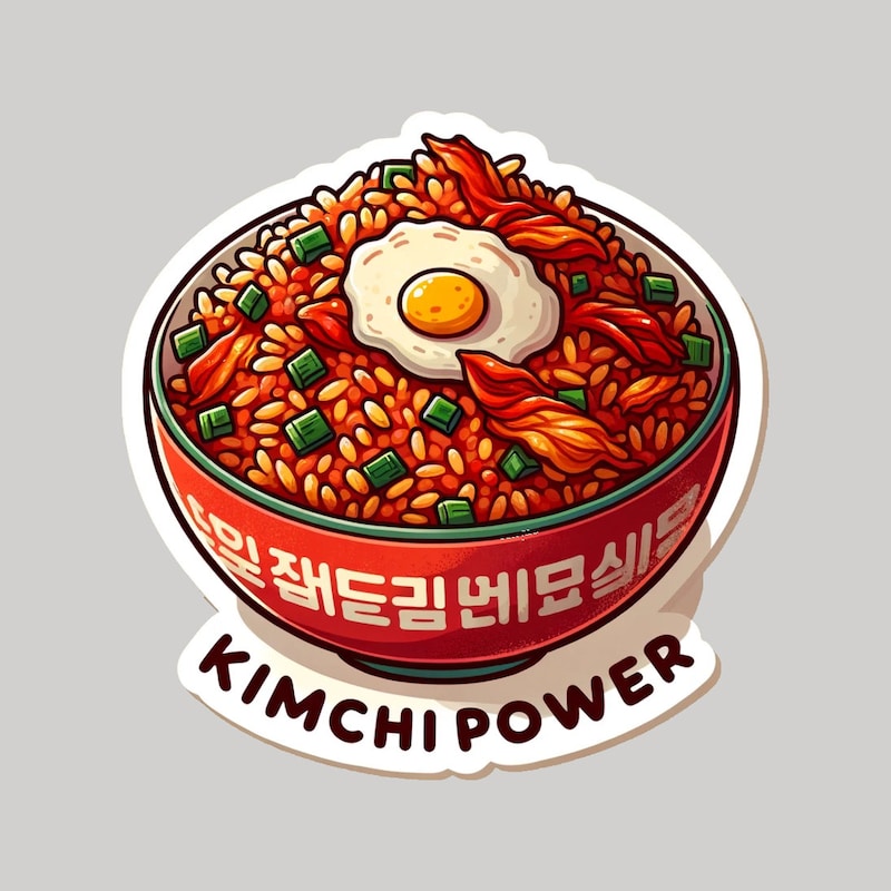 Kimchi Sticker - Etsy