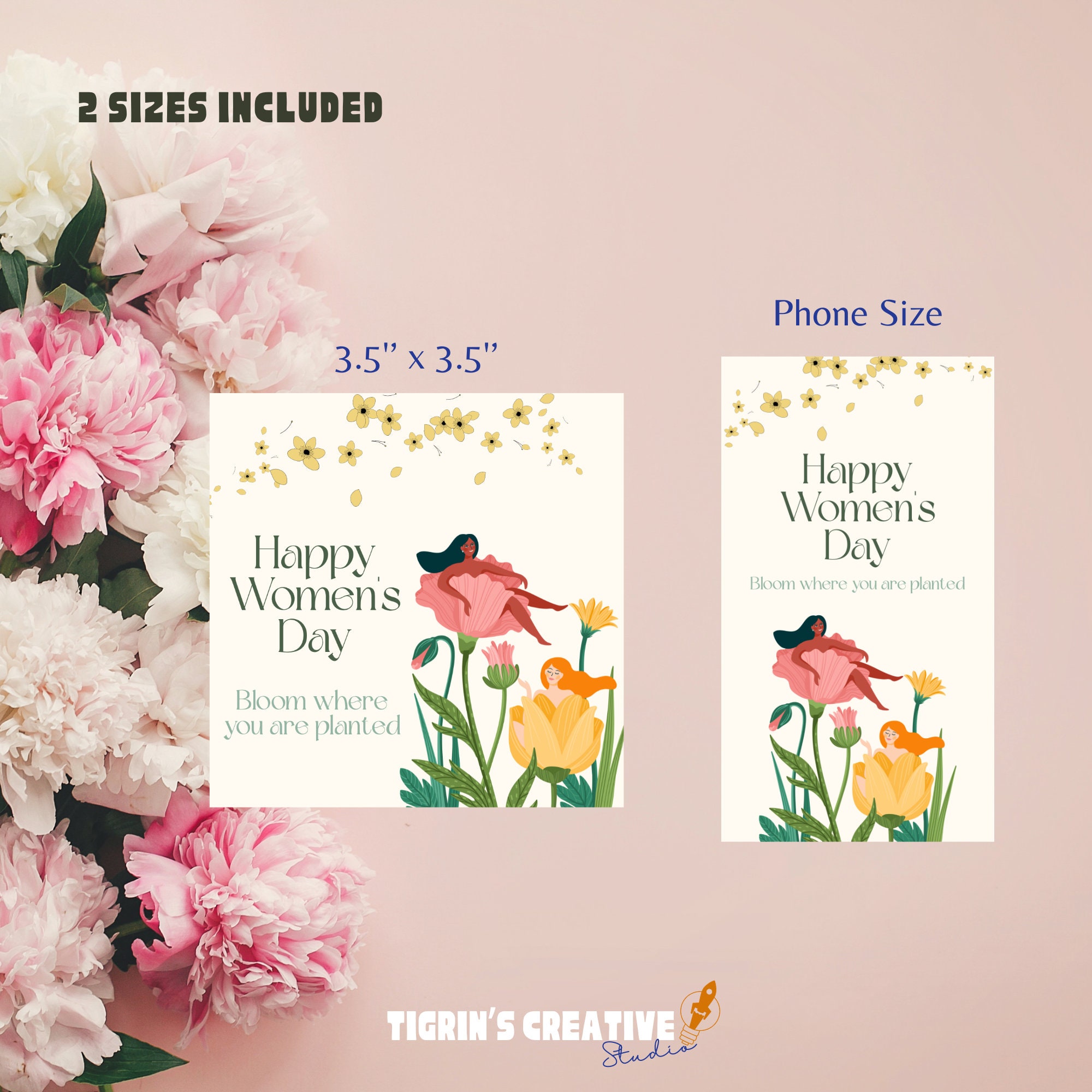 International Women's Day Template Editable, Women's Day Template ...