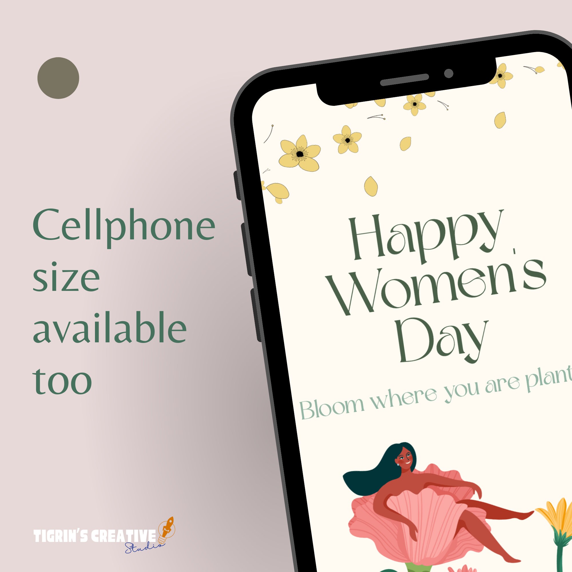 International Women's Day Template Editable, Women's Day Template ...