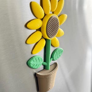 Sunflower Magnet Kit, Great for Notes Photos Reminders, Fun Decorative ...