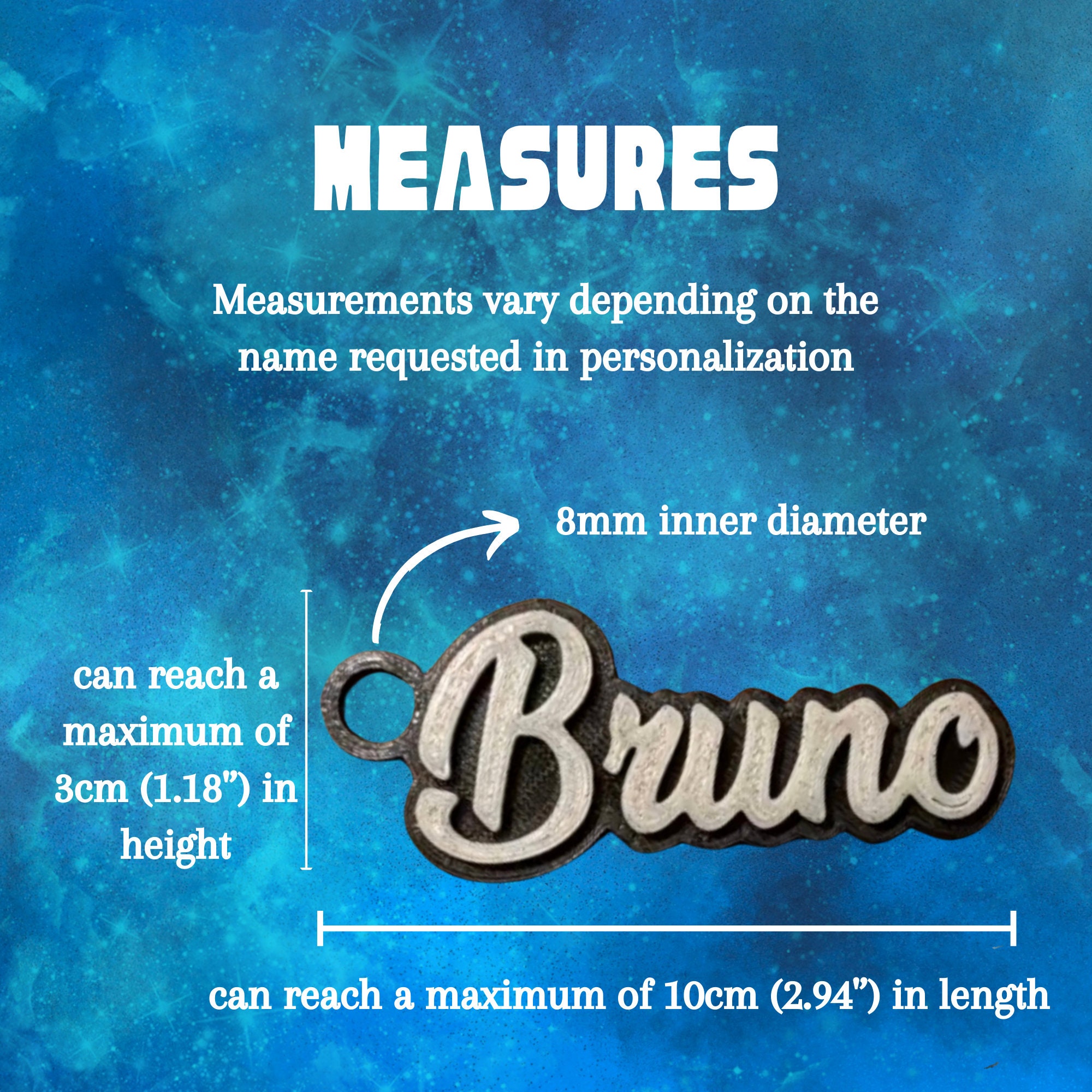 Personalized Name Keychains, 3D Printed Keychains, Custom Name ...