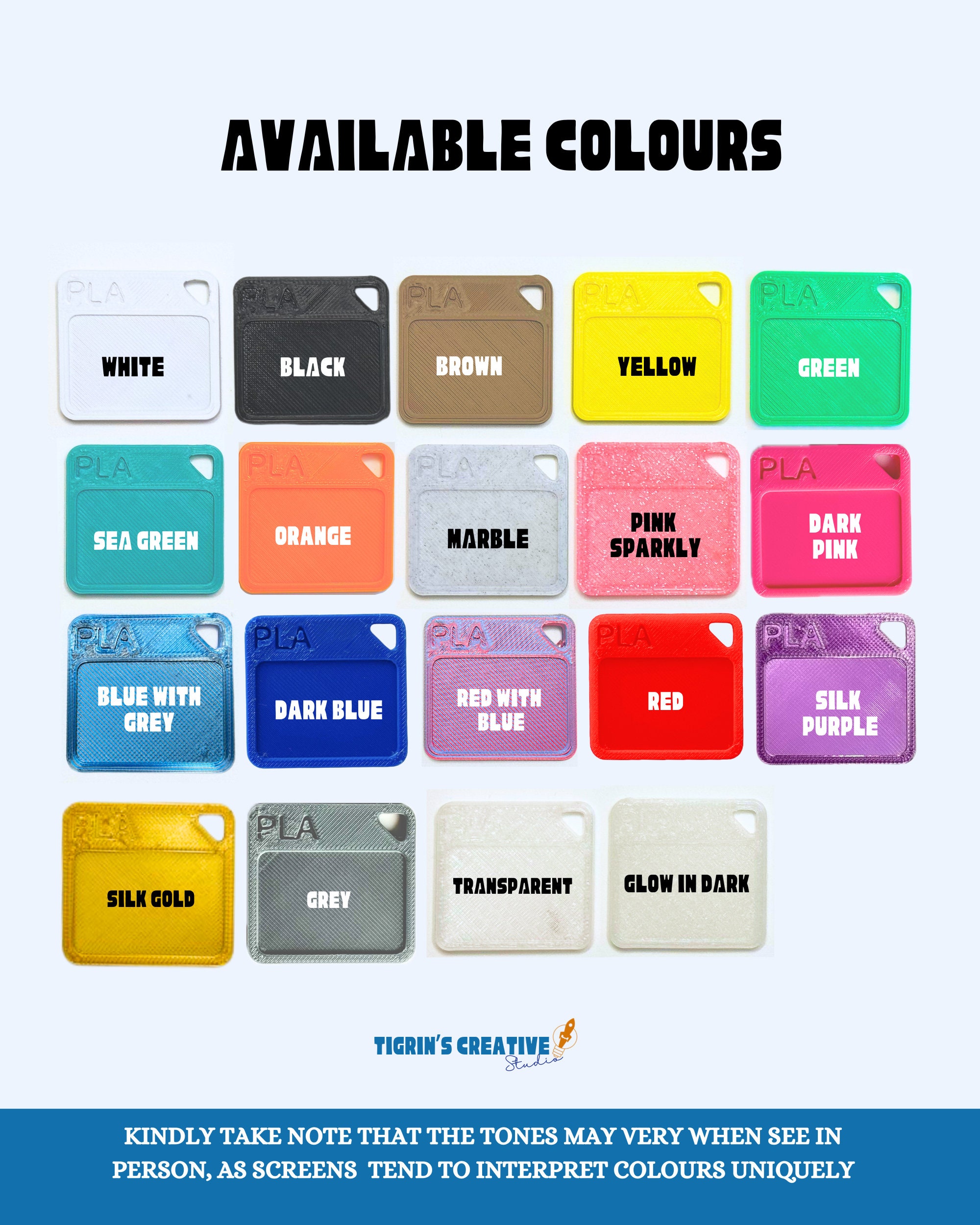 Personalized Name Keychains, 3D Printed Keychains, Custom Name ...