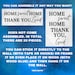 Home Sweet Home Thank You God Sign, 3D Wall Art, Customizable Assembly ...