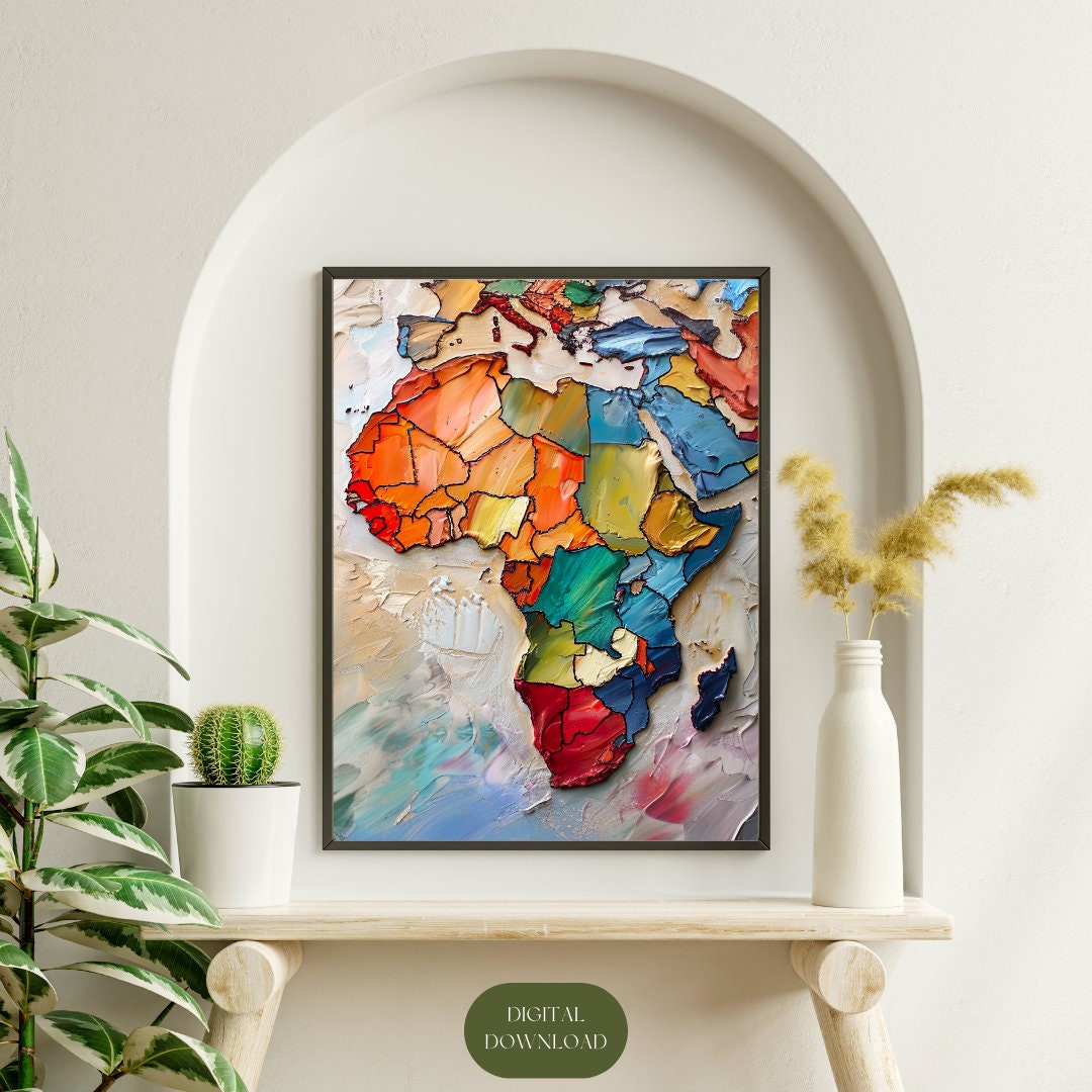 Africa in Color #3 - Etsy