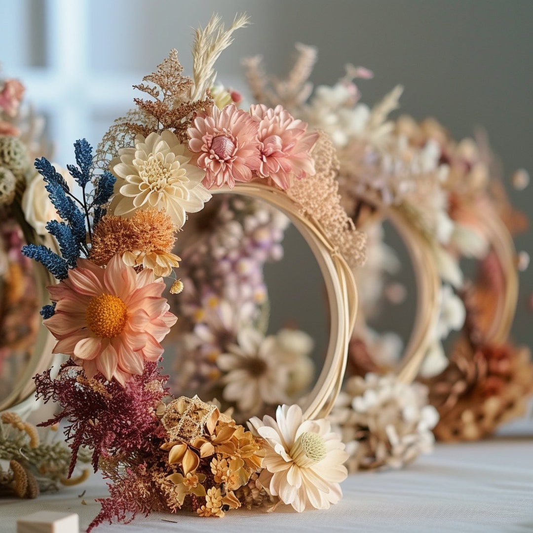 Cemetery-inspired Pressed Flower Frames - Etsy