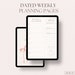 Aesthetic 2024 Digital Planner | Croquette Soft "ballerina Core" Design ...