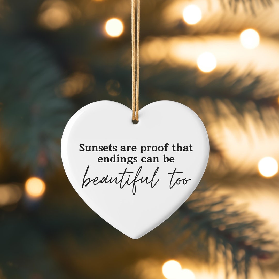 Positive Affirmations Ornament Break up Quote Relationship Ornaments ...