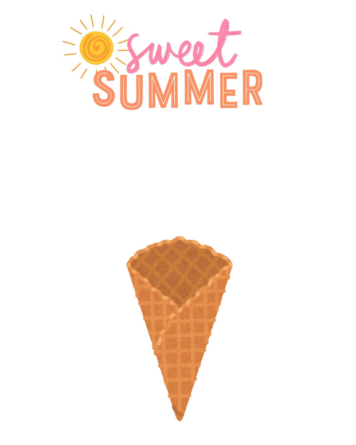 Summer Handprint Art, Ice Cream, Ice Cream Craft, Keepsake Craft, Ice ...