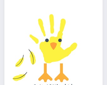 Easter Handprint Art, Happy Easter, Cross Keepsake Craft, Cross ...