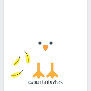 Easter Handprint Art, Happy Easter, Little Chick Keepsake Craft, Chick ...