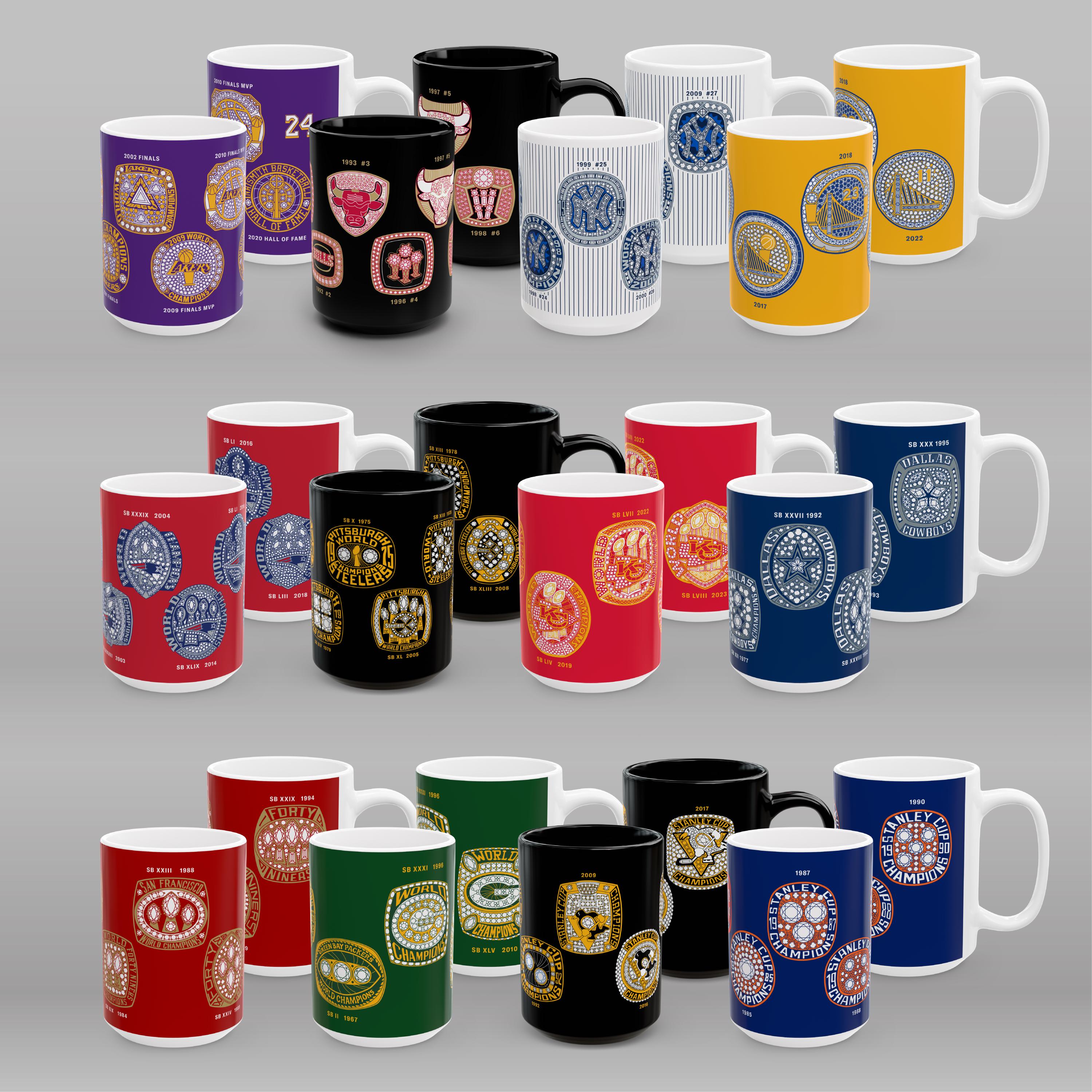 Kobe Bryant Los Angeles Lakers 15 Oz Coffee Mug, NBA Finals Black Mamba ...