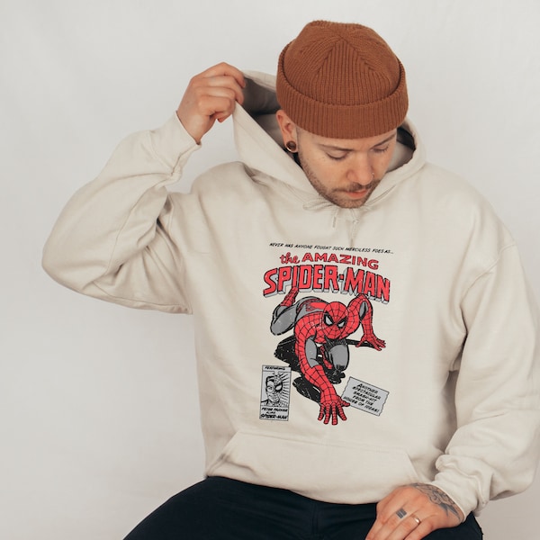 Spiderman Y2k Hoodie - Etsy