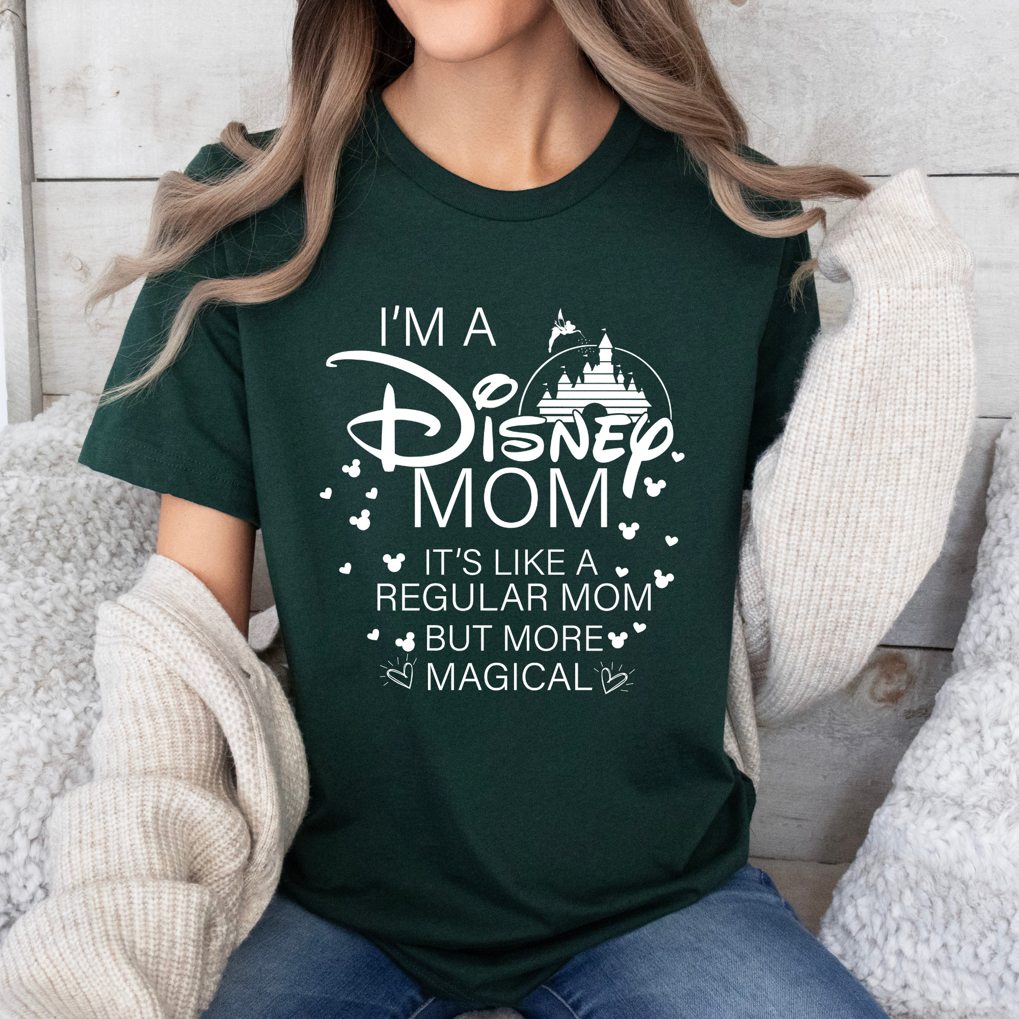 I'm A Disney Mom Shirt, Disney Family Shirt, Disney Mom Crewneck ...