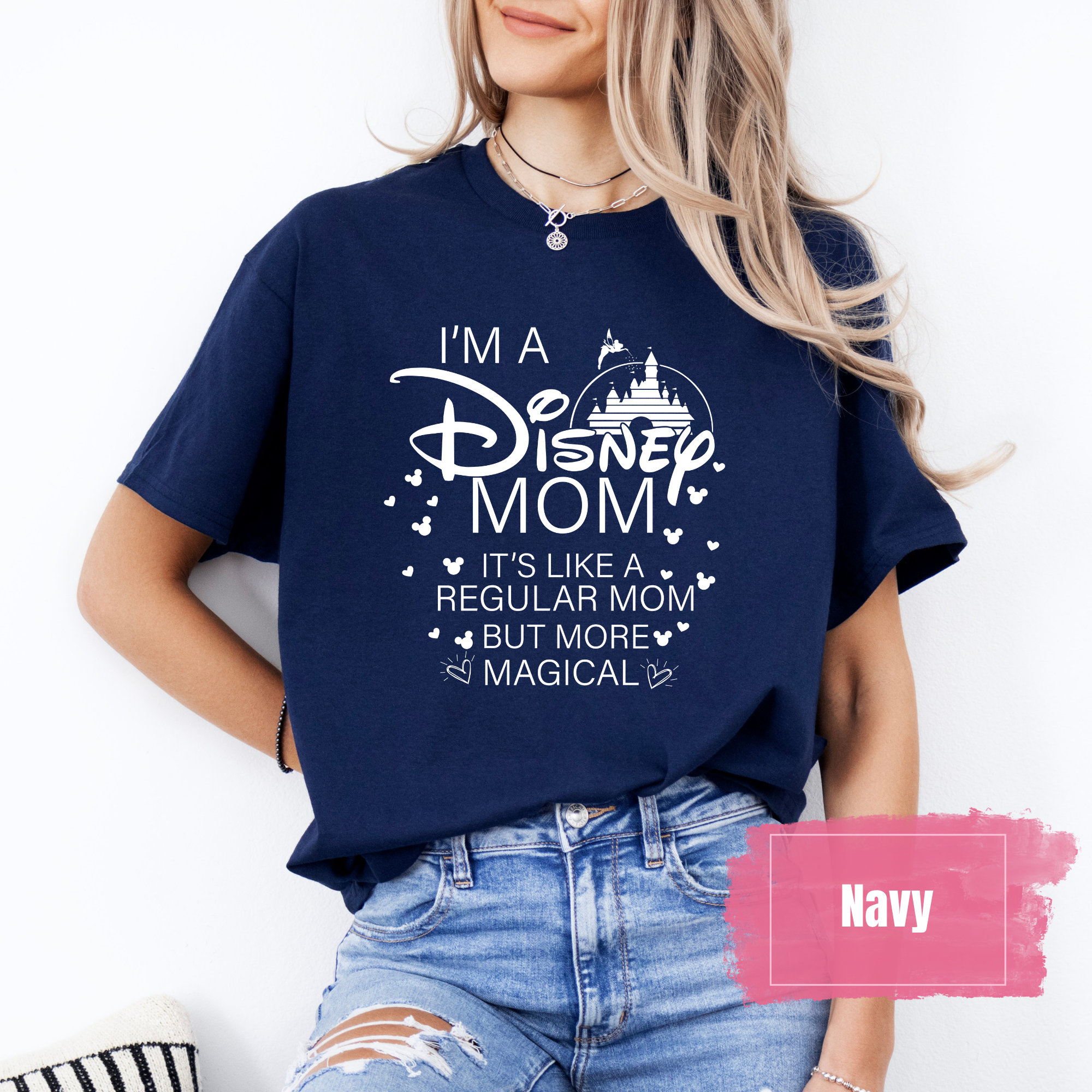 I'm A Disney Mom Shirt, Disney Family Shirt, Disney Mom Crewneck ...