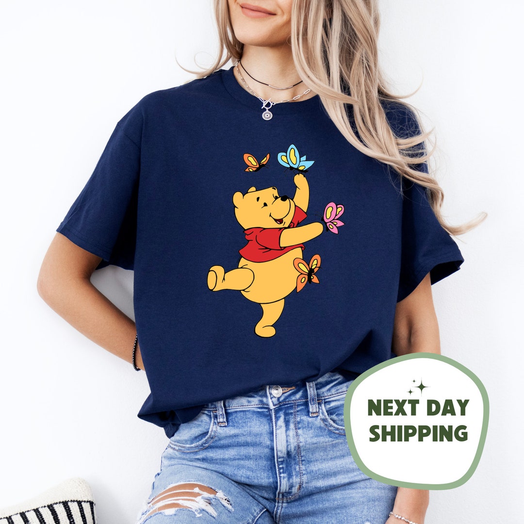 Vintage Pooh Shirt, Minimal Winnie the Pooh Shirt, Disney Trip Shirt ...