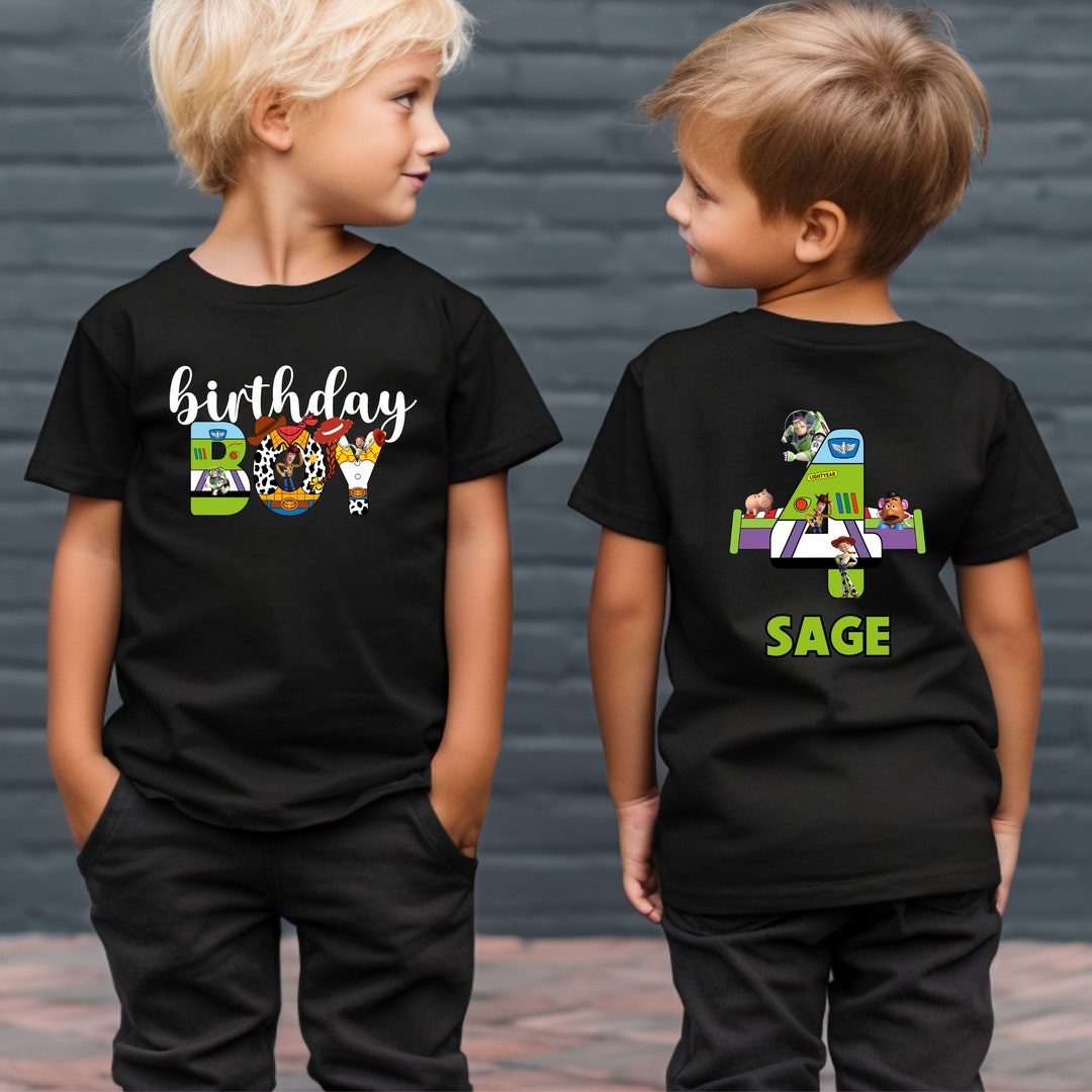 Custom Toy Story Birthday Shirt, Family Trip Shirts, Daddy Buzz ...