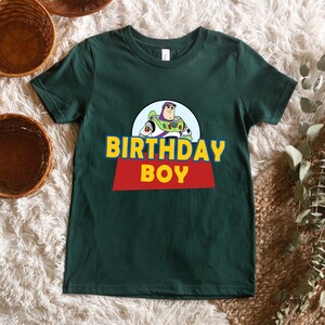 Personalized Birthday Toy Story Buzz Shirts, Birthday Boy Matching ...
