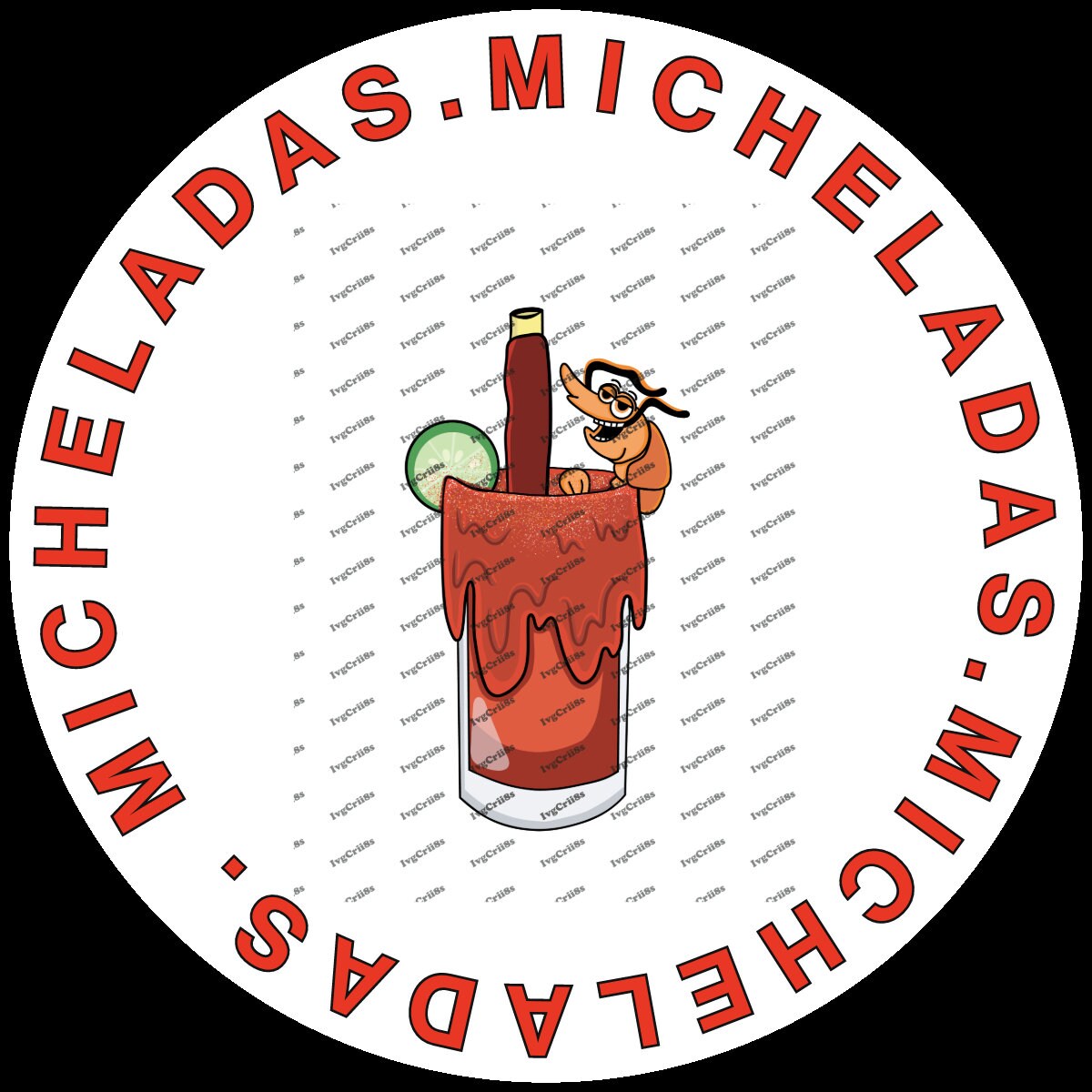 Michelada Svg - Etsy