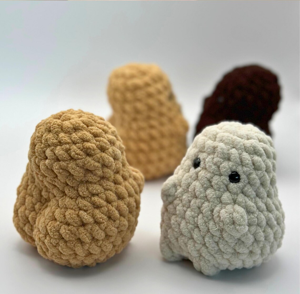 Crochet Cheeky Potato Plushie Pattern NO SEW Amigurumi (PDF Download ...