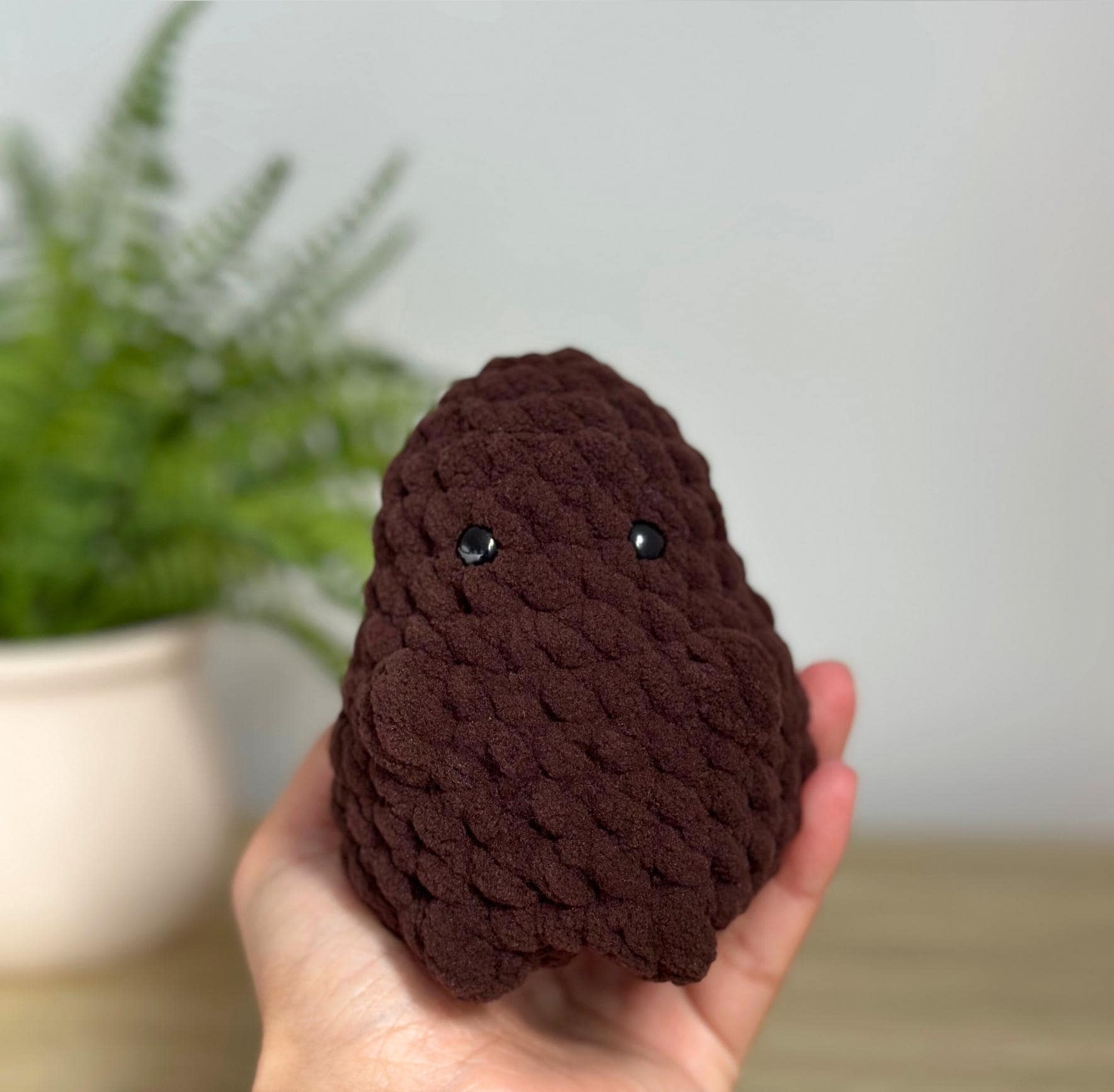 Crochet Cheeky Potato Plushie Pattern NO SEW Amigurumi (PDF Download ...