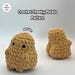 Crochet Cheeky Potato Plushie Pattern NO SEW Amigurumi (PDF Download ...
