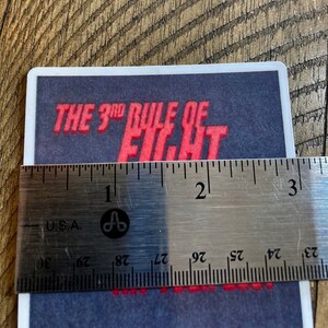 Fight Club Rule 3 Sticker - Etsy