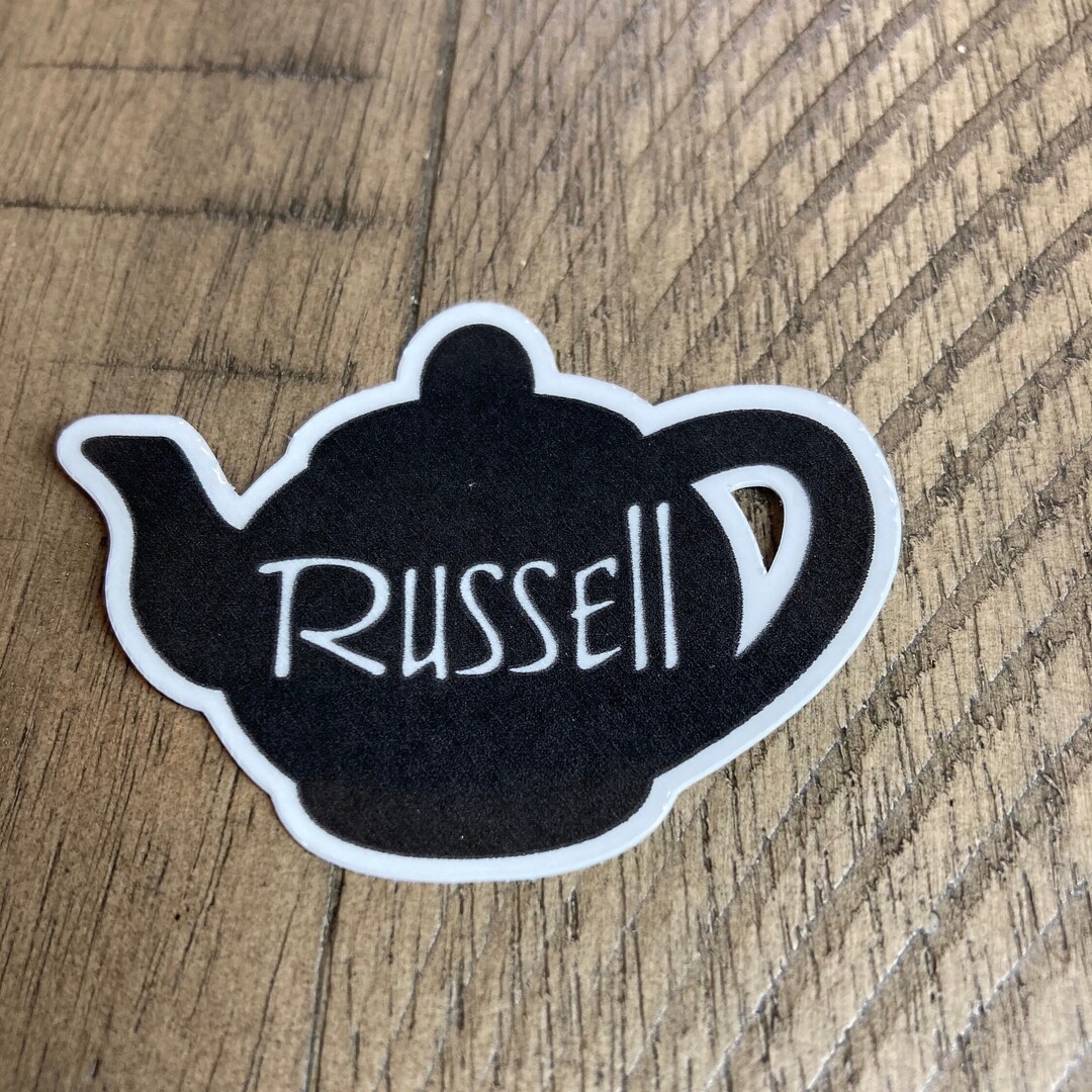 Russell’s Teapot Sticker - Etsy