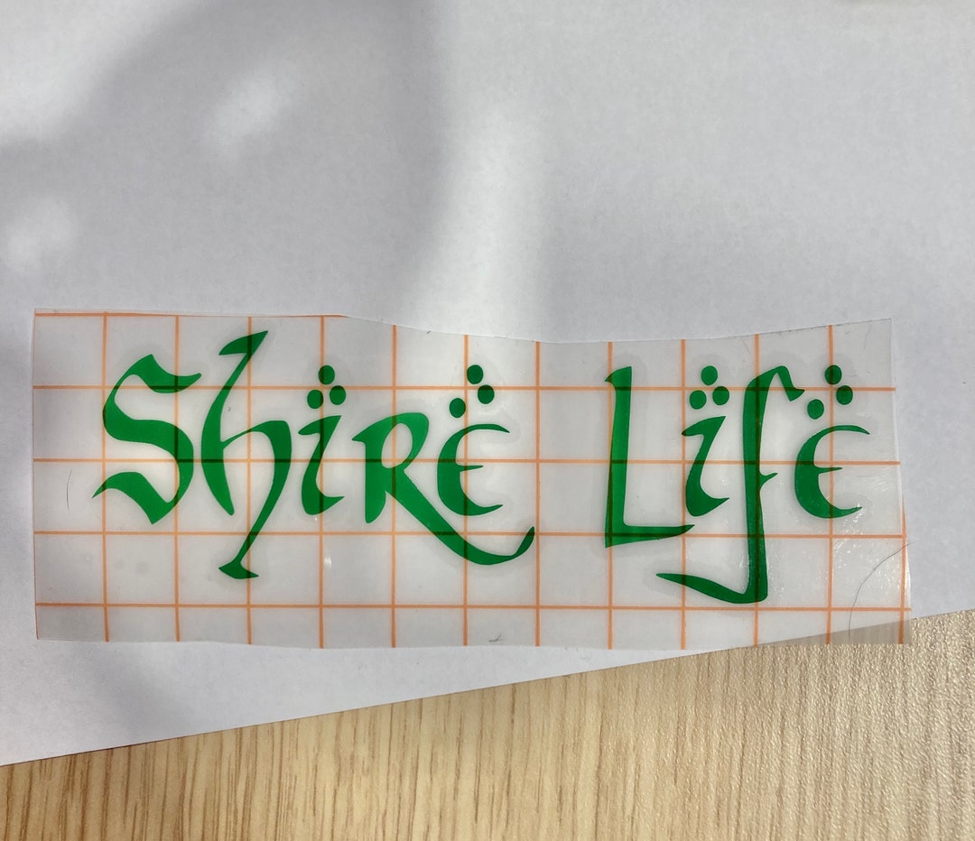 Shire Life Vinyl Decal - Etsy
