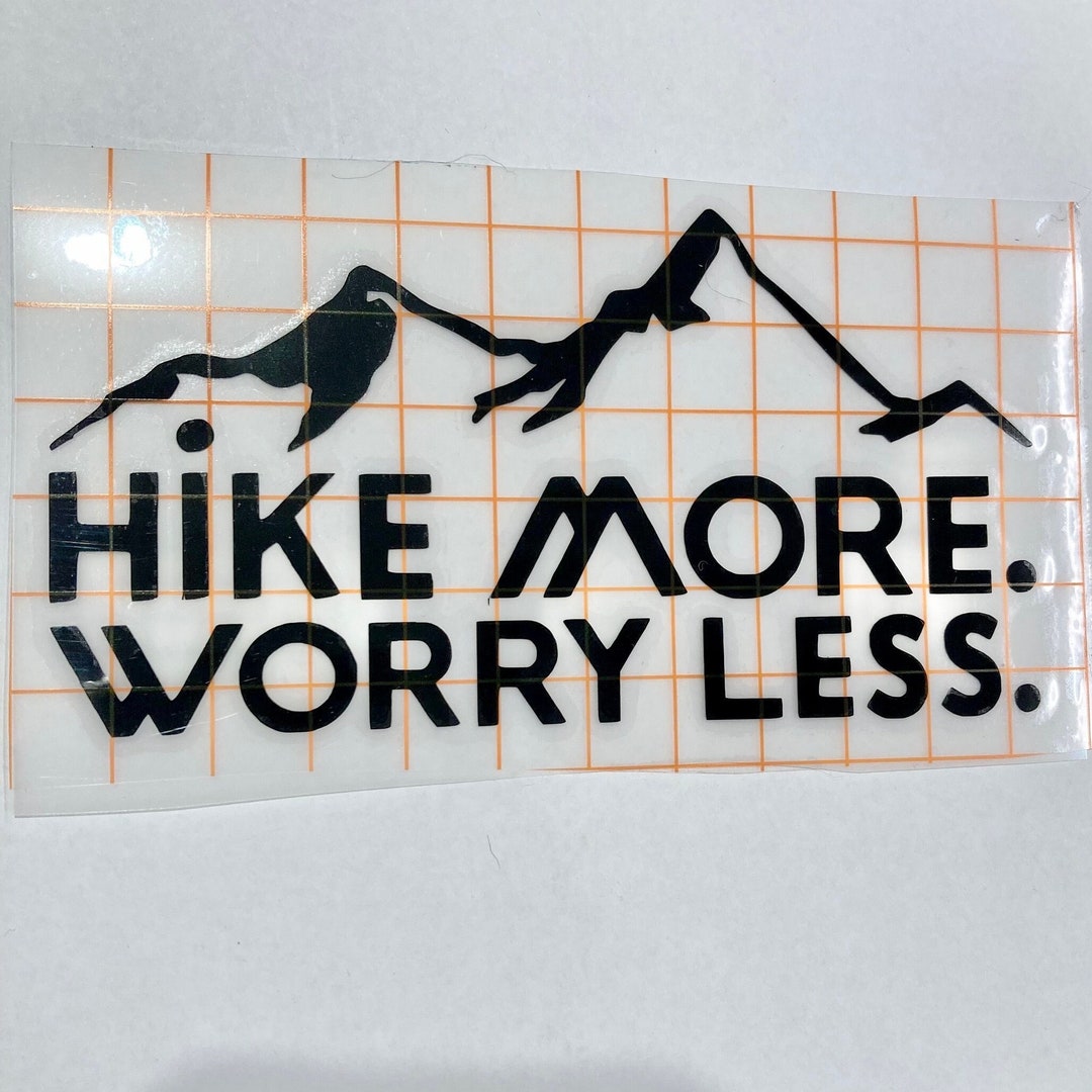 Hike More Vinyl Decal - Etsy