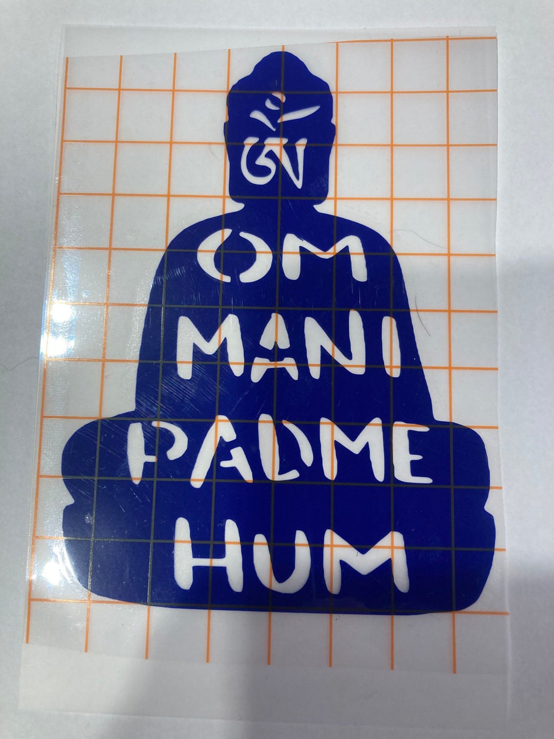Om Mani Padme Hum Vinyl Decal - Etsy