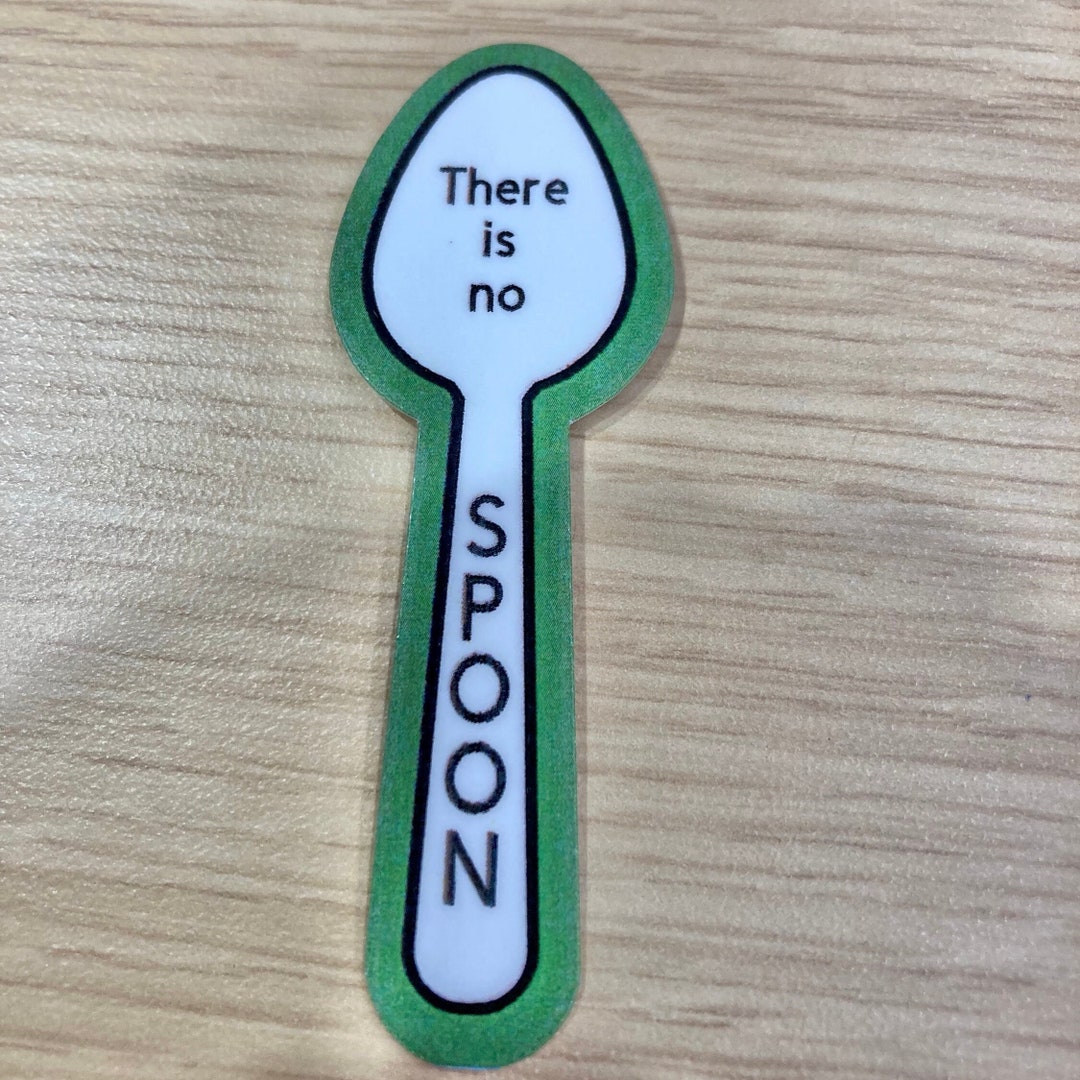 Matrix No Spoon Sticker - Etsy