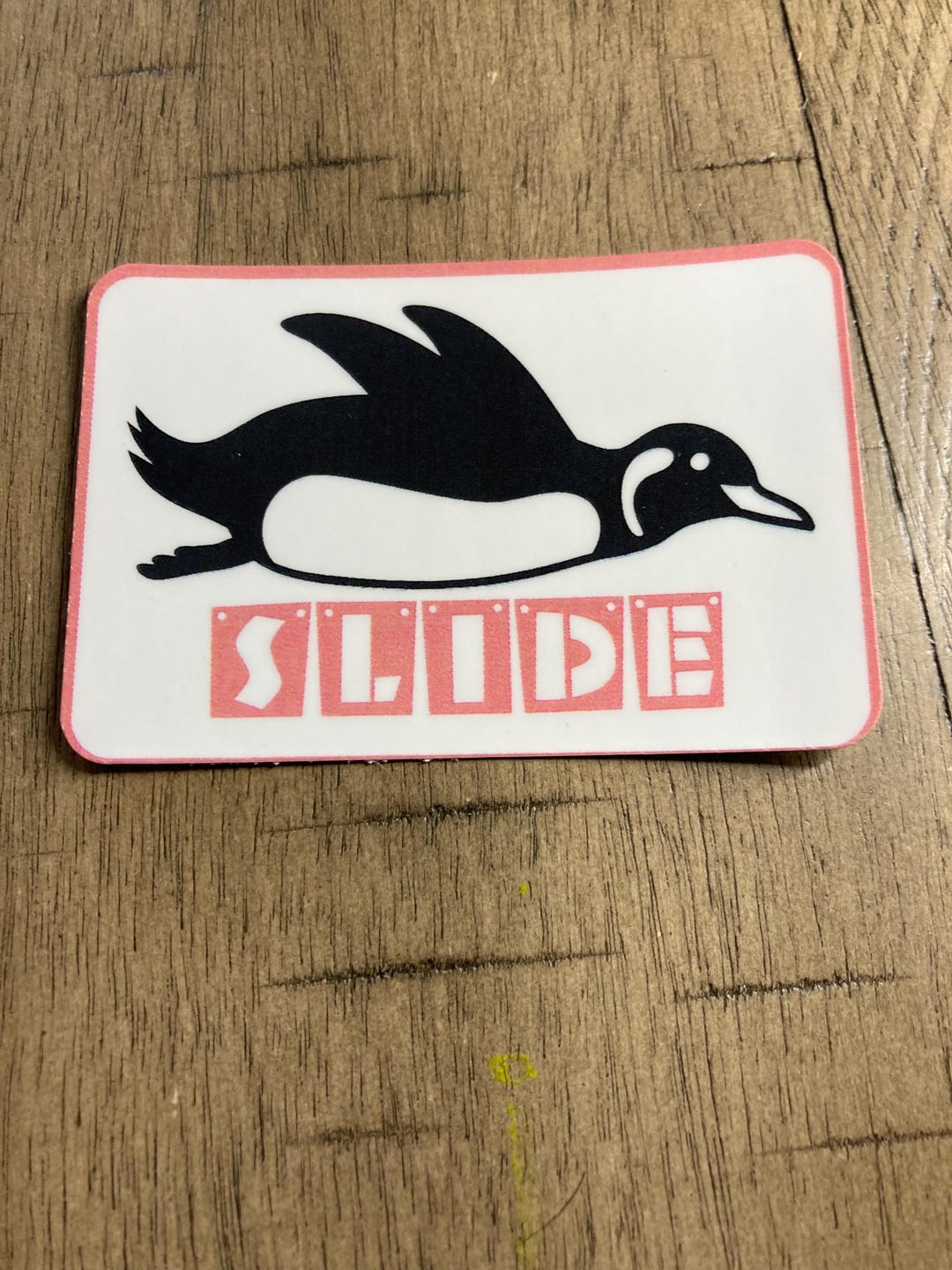 Fight Club Slide Penguin Sticker - Etsy