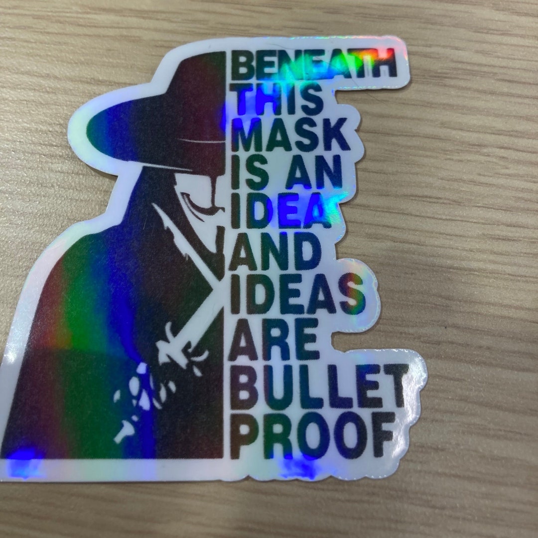 V for Vendetta Sticker - Etsy