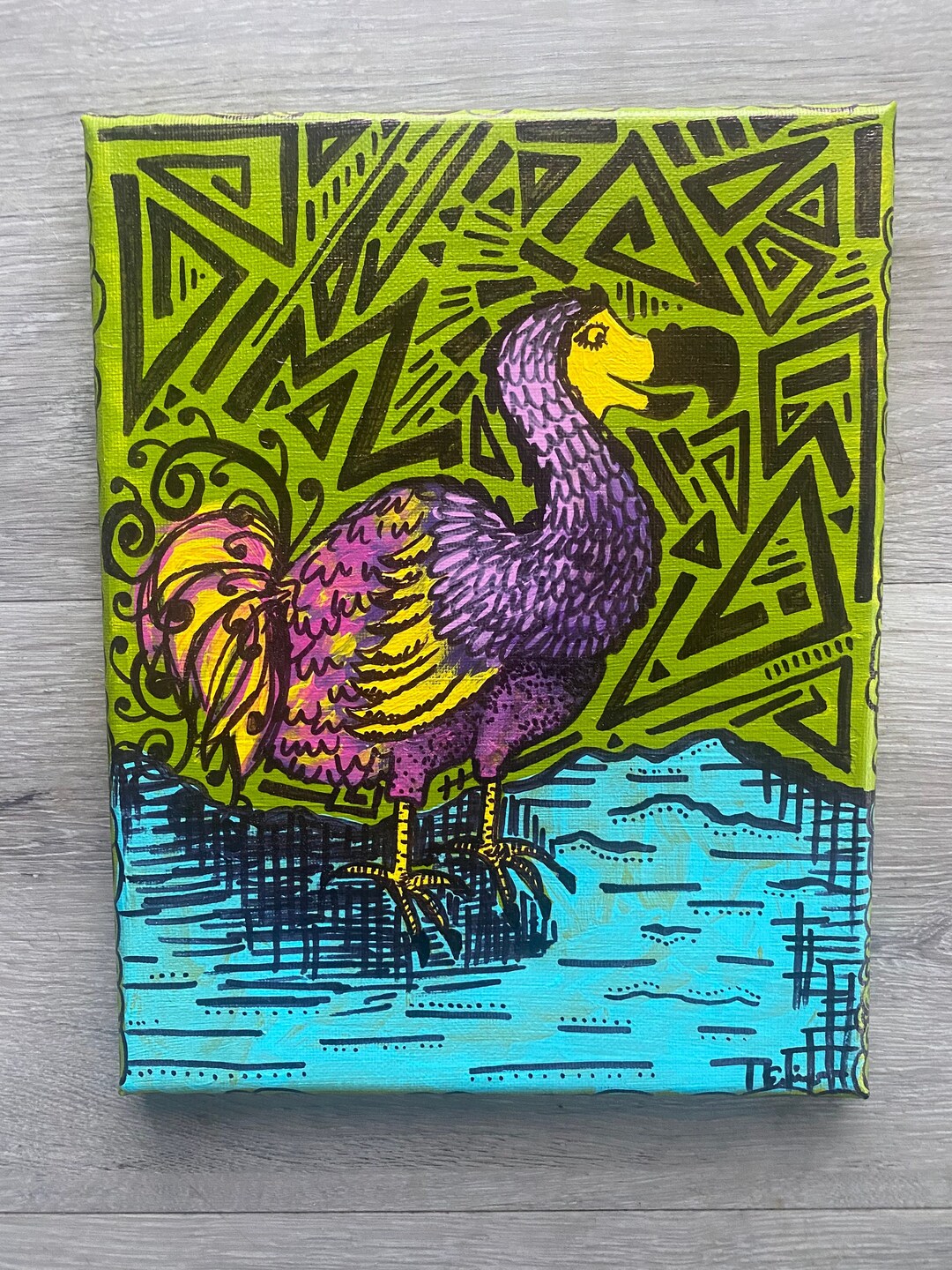 Dodo Bird Painting - Etsy