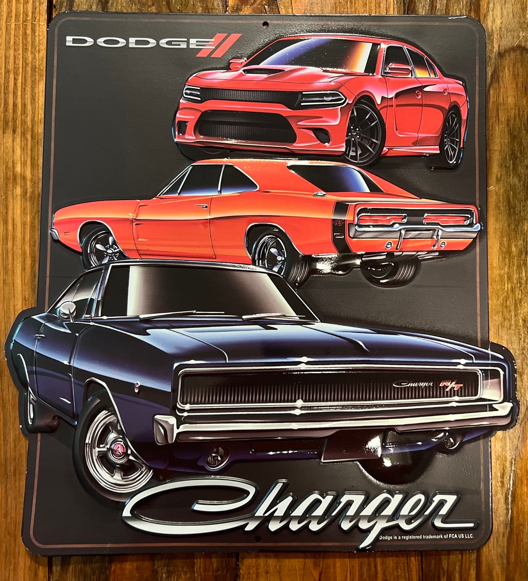 Dodge Charger Tin Sign Reproduction - Etsy