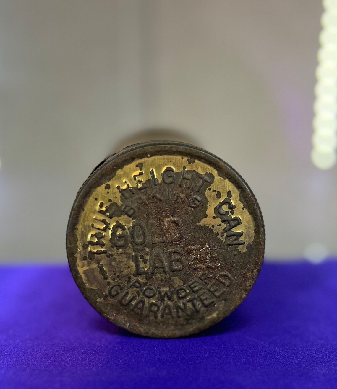 1920s Gold Label Baking Powder Tin - Etsy